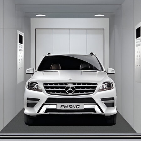 Premium Automobile Lift installation by Hexalifts in delhi NCR